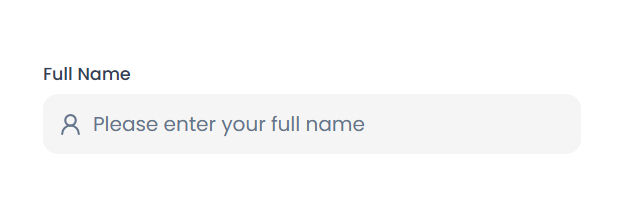 React Input Design System with Tailwind CSS